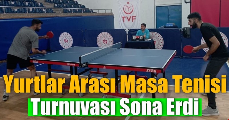 Yurtlar Arası Masa Tenisi Turnuvası Sona Erdi | Burası Düzce Yurtlar Arası Masa Tenisi Turnuvası Sona Erdi | Burası Düzce
